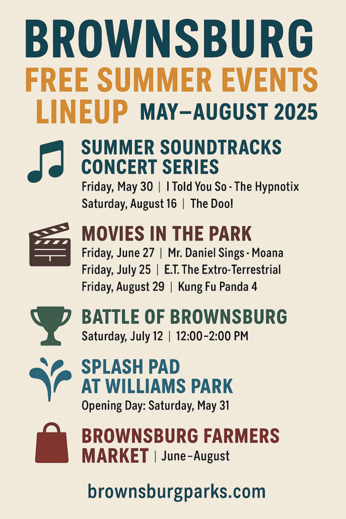 Brownsburg Free Summer Events Lineup